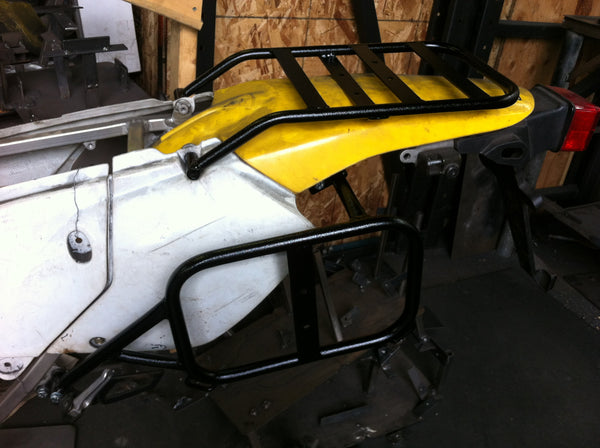 SUZUKI DRZ400 S-SM rear racks and heavy duty side racks